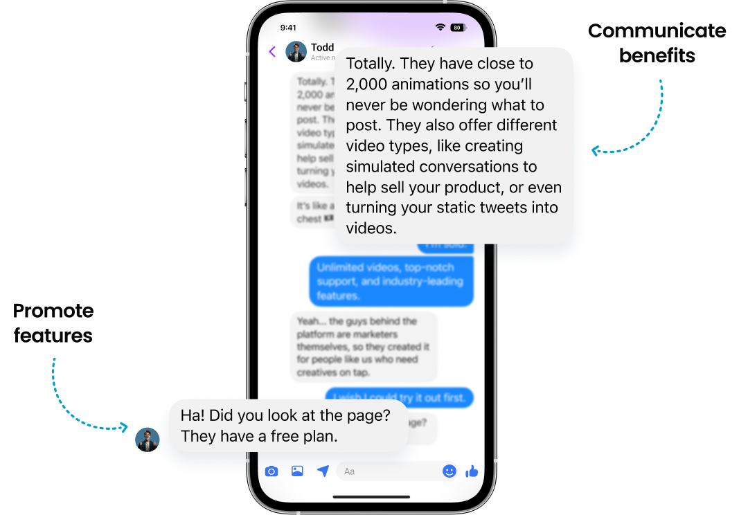 Create a Mock Chat Video | Breakout Clips