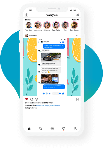 Breakout Clips | Mock Chat Video Template